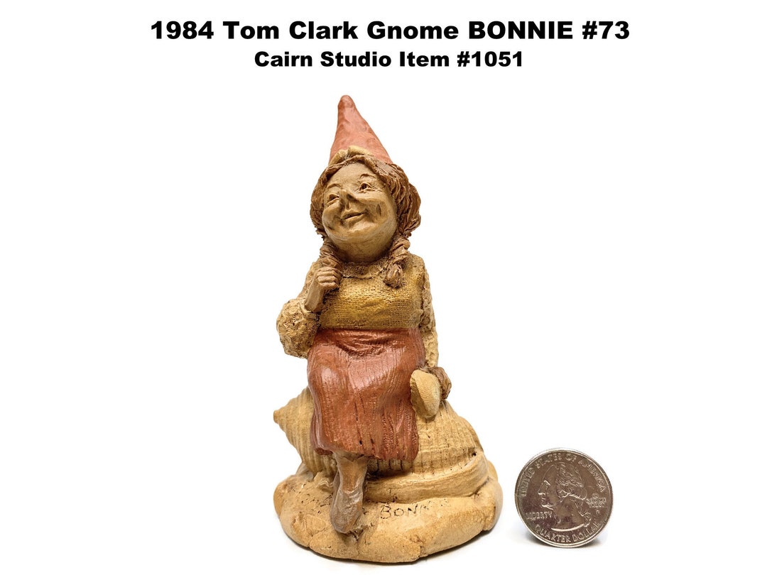 Tom Clark Gnome BONNIE 73 1984 Cairn Studios Item 1051 Vintage - Etsy
