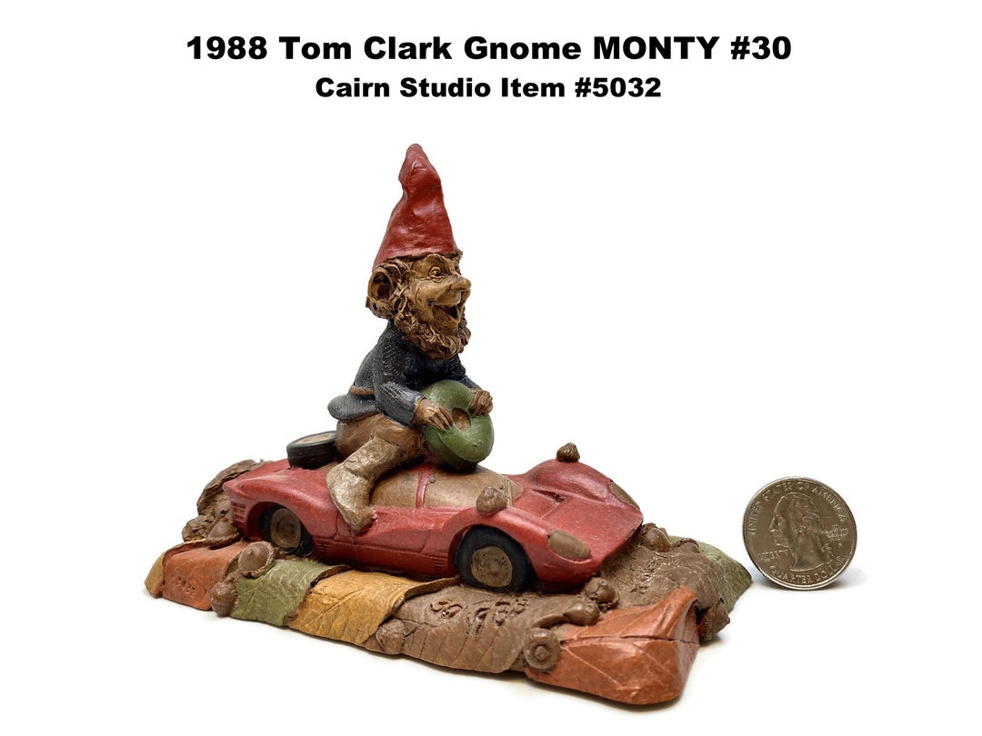 Tom Clark Gnome MONTY 30 1988 Cairn Studio Item 5032 Vintage - Etsy