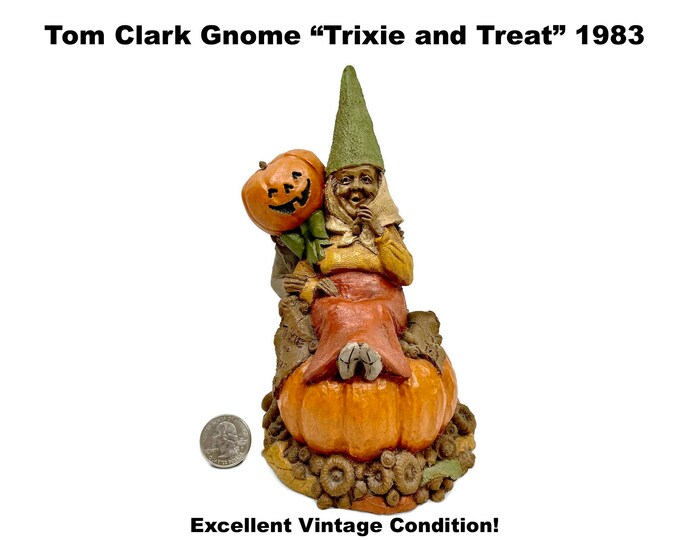 Tom Clark Gnome Trixie and Treat 55 1983 Vintage - Etsy