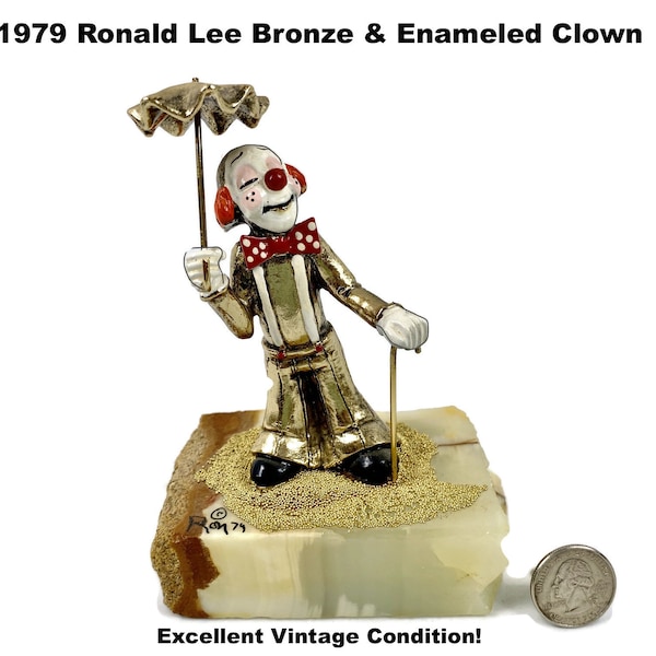 Ron Lee Clown Figurine - Etsy