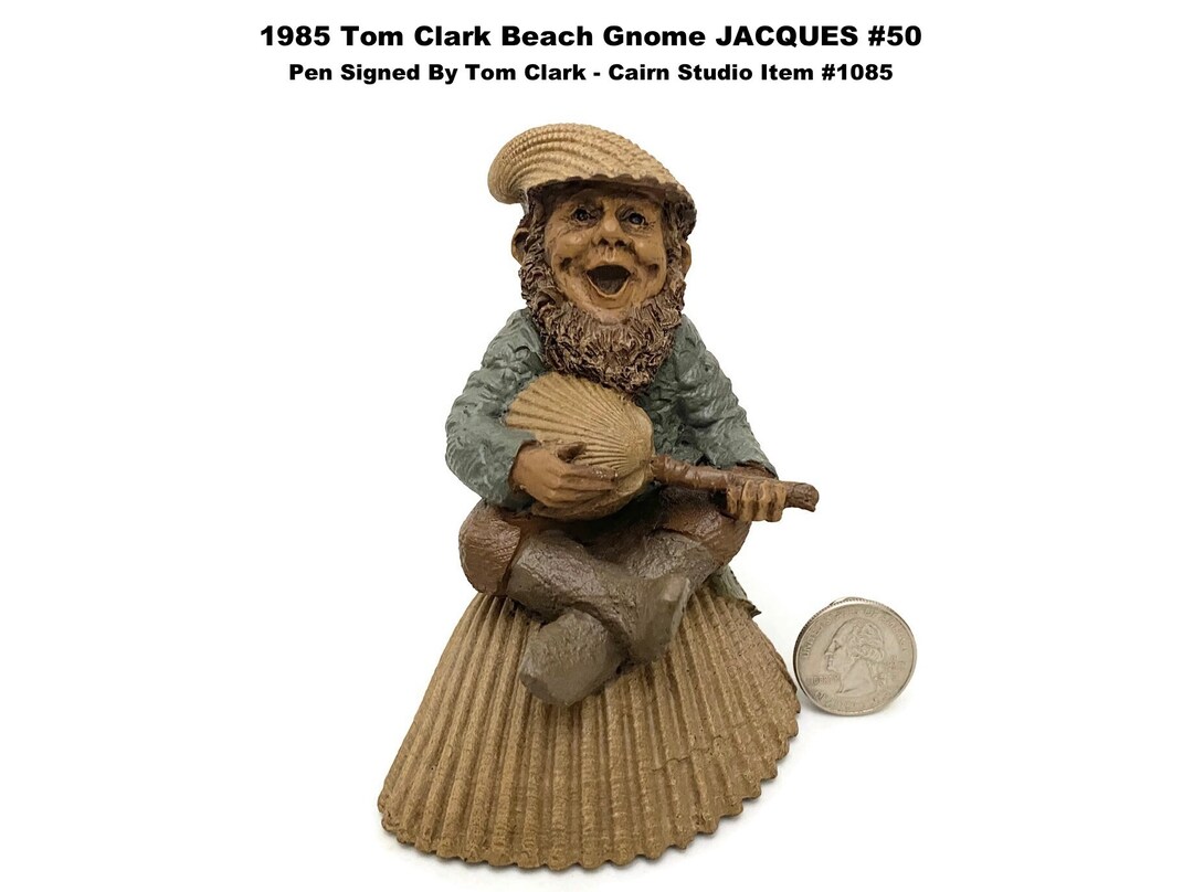 Tom Clark Gnome JACQUES #50 Pen Signed 1985 Vintage - Etsy