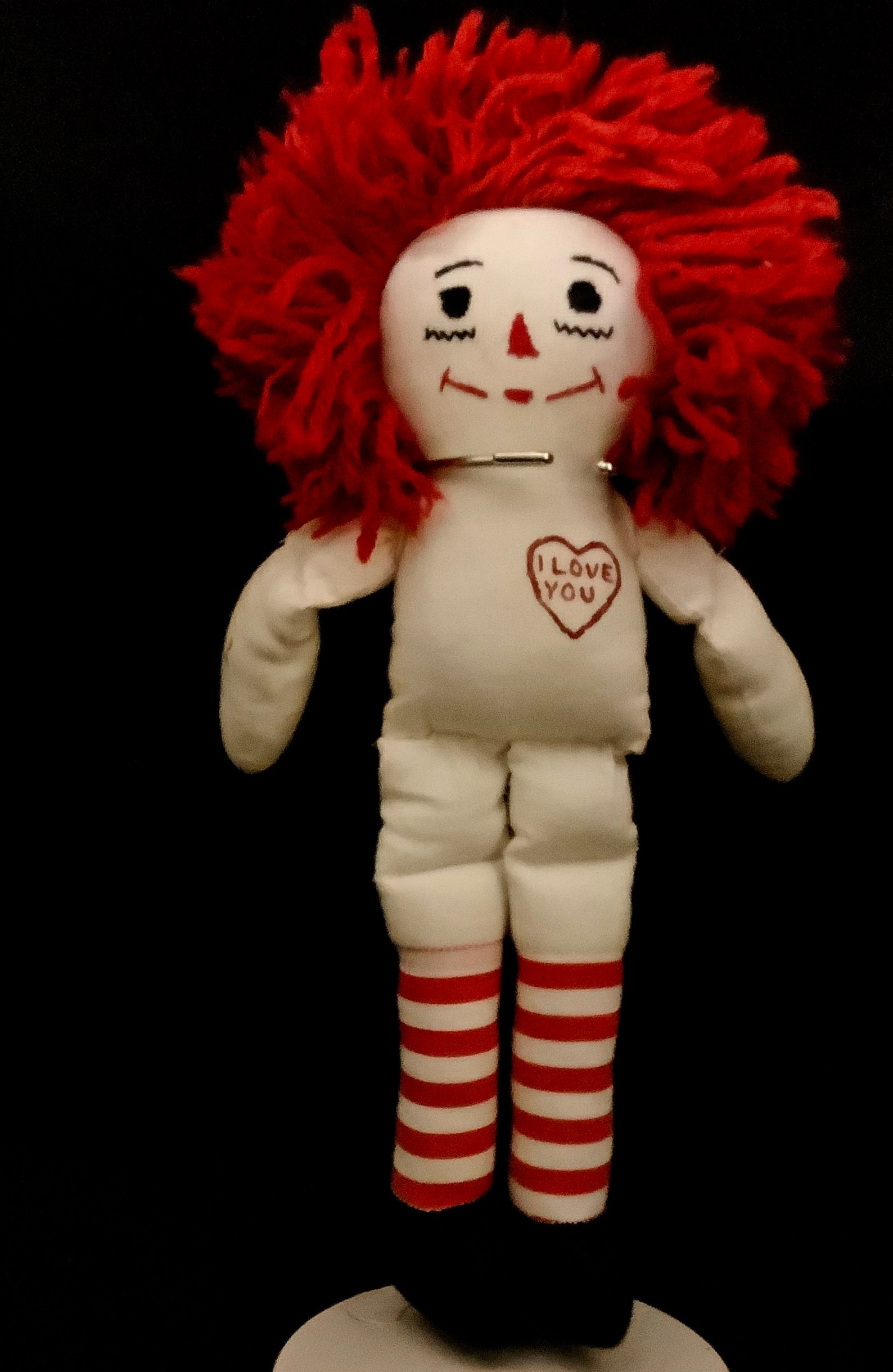 Raggedy Ann Doll I Love You Heart Toy Child Vintage | Etsy