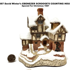 David Winter EBENEZER SCROOGE'S COUNTING House 1987 Great Britain ...