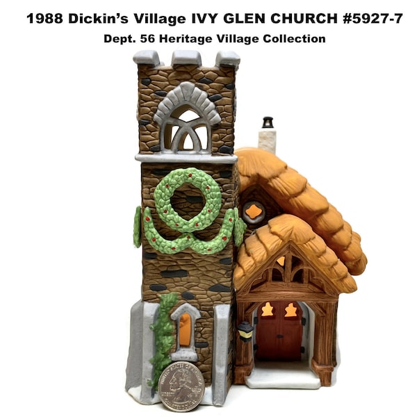 Heritage Village Collection Church - Etsy