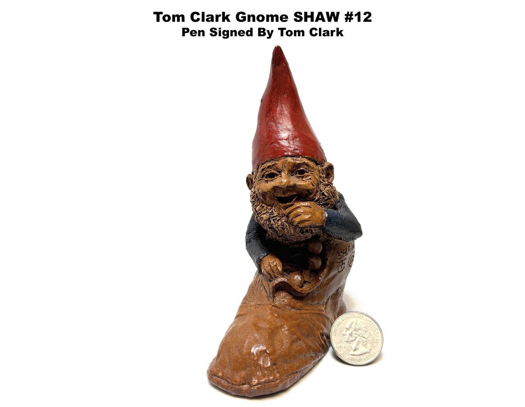 Tom Clark Gnome SHAW #12 Pen Signed Vintage - Etsy