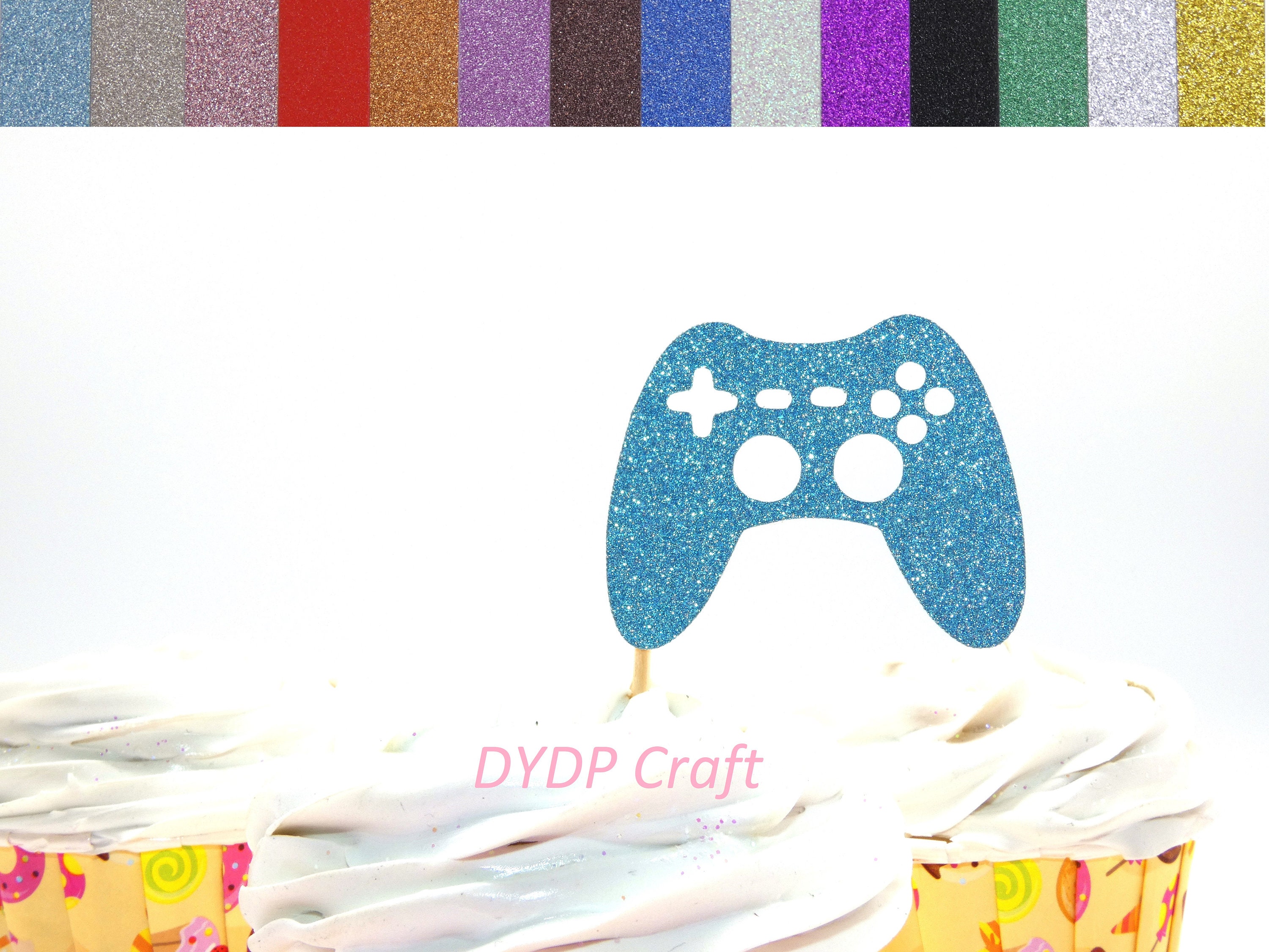 Video Game Controller Cupcake Toppers Video Game Party - Etsy UK