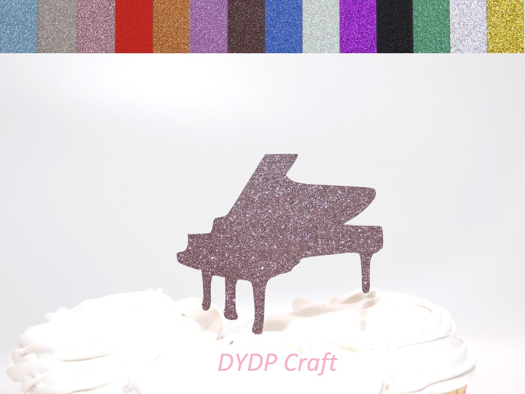Grand Piano Cupcake Toppers, Music Party Decorations, School Band Party ...