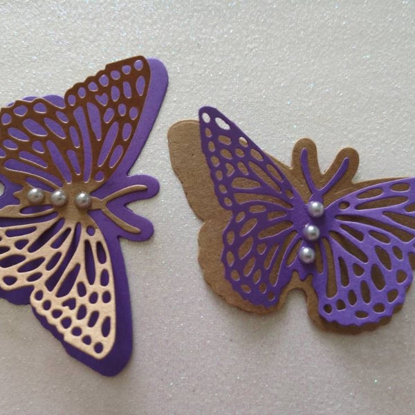 Purple Butterfly Centerpieces - Etsy