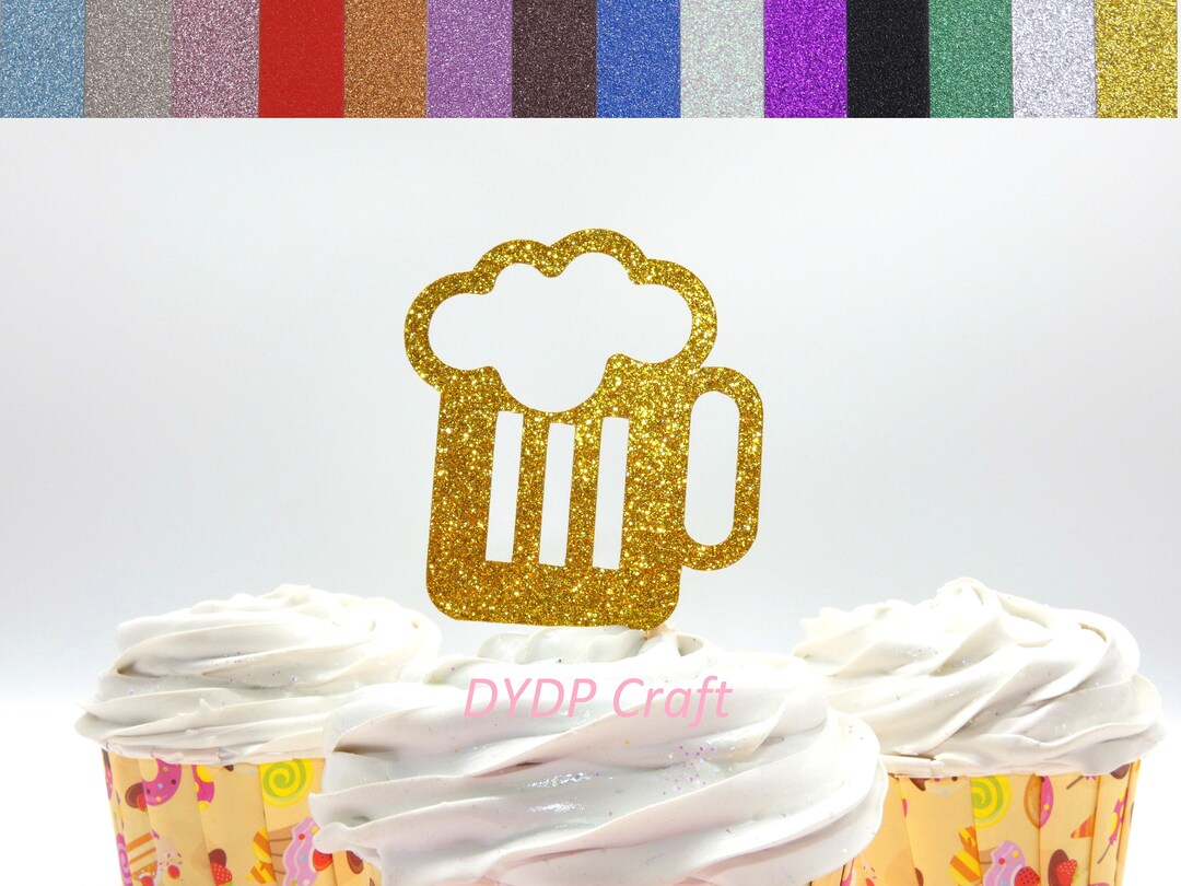 Beer Cupcake Toppers, Beer Food Picks, A Baby is Brewing Decorations ...