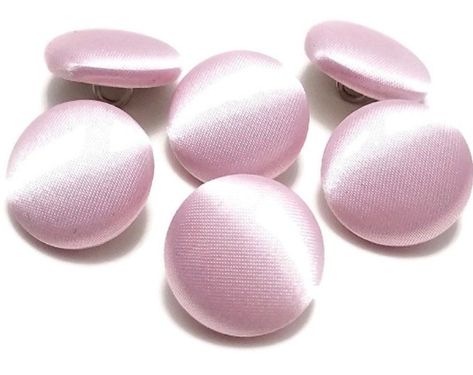 Satin Buttons, Light Pink Satin Buttons, Bridal Buttons, Wedding Dress ...