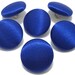 Satin Buttons, Royal Blue Satin Buttons, Bridal Buttons, Wedding Dress ...