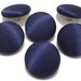 Satin Buttons, Navy Blue Satin Buttons, Bridal Buttons, Wedding Dress ...