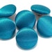 Satin Buttons, Turquoise Satin Buttons, Bridal Buttons, Wedding Dress ...