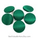 Satin Buttons Kelly Green Satin Buttons Bridal Buttons - Etsy