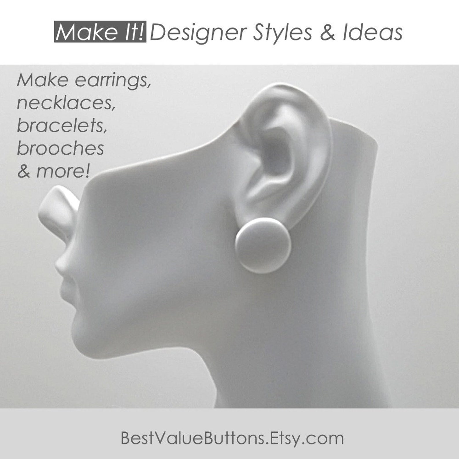 Satin Buttons, White Satin Buttons, Bridal Buttons, Wedding Dress ...