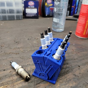 Spark Plug Holder - Personalized - Etsy