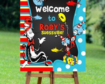 Dr seuss poster | Etsy