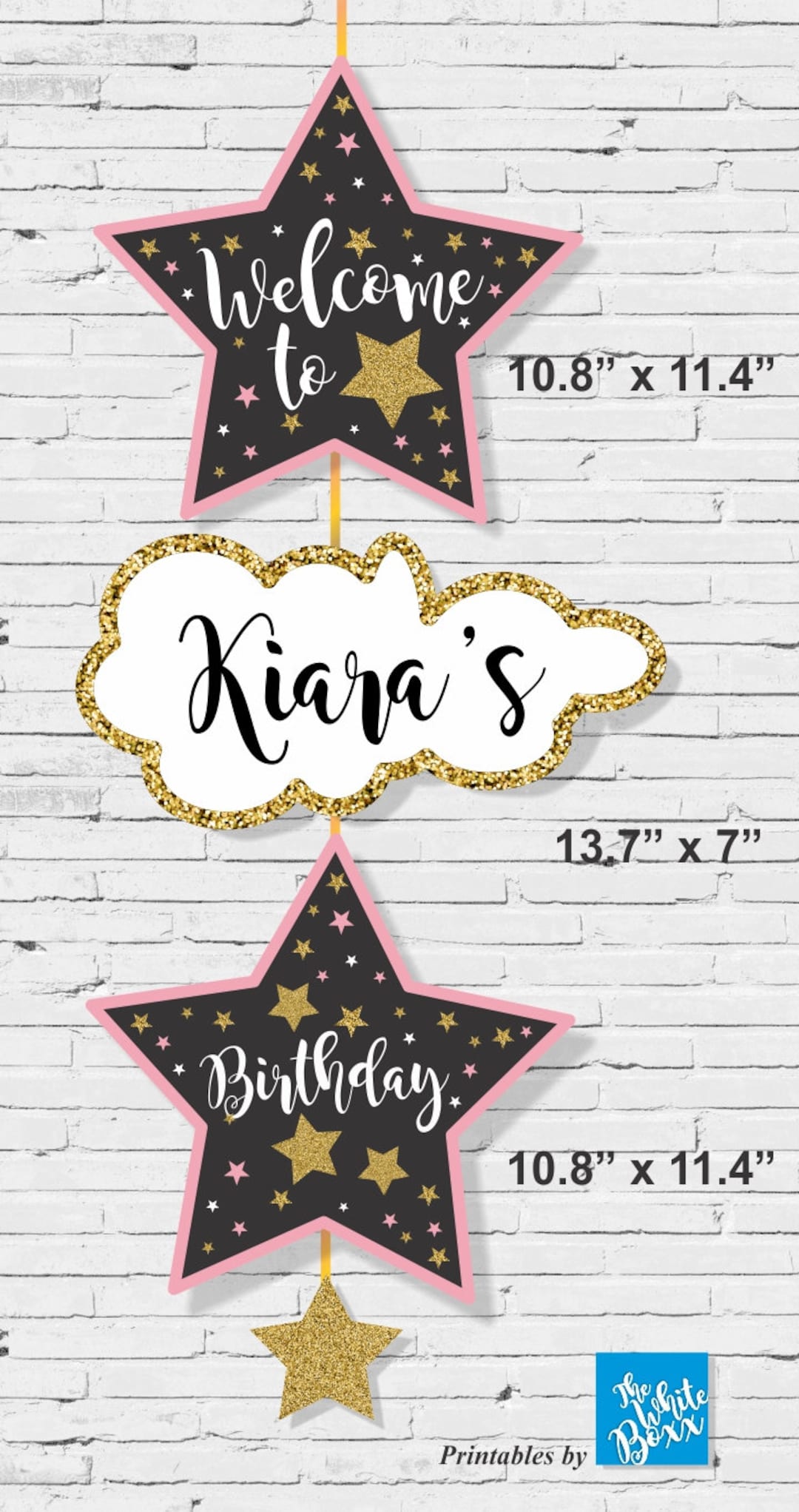 Twinkle Twinkle Little Star Welcome Sign / Welcome Board for - Etsy