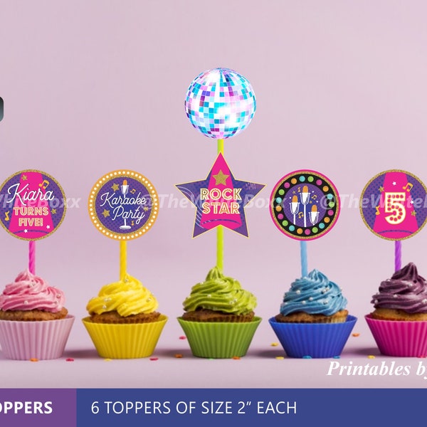 Rockstar Printable Party Decorations - Etsy