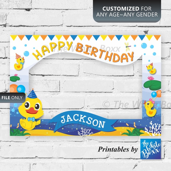 Rubber Duck Photo Frame - Etsy