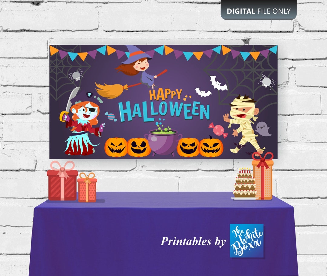 Halloween Backdrop / Banner - Etsy