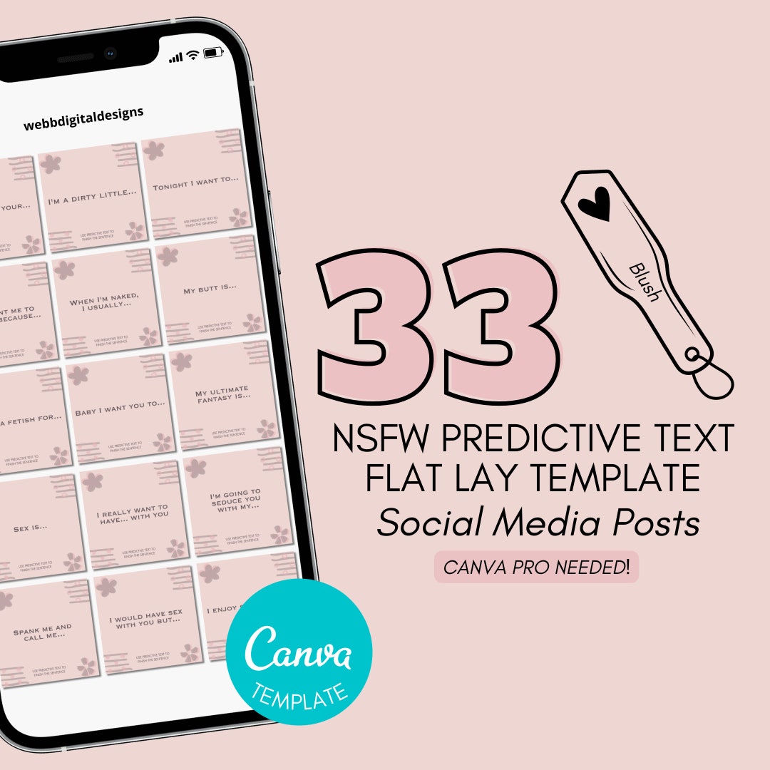 NSFW PREDICTIVE Text Social Media Posts for Facebook Groups ...