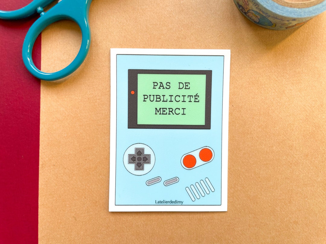 STOP PUB Sticker for Mailboxes, Vintage Stop Advertising Sticker, No ...