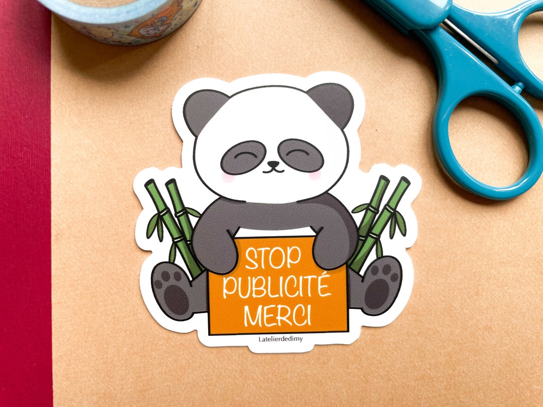 Cute STOP PUB Sticker for Mailboxes, Stop Pub Sticker, No Advertising ...
