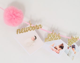 Monthly Photo Banner | Etsy