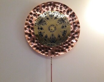 Copper Clock Pendulum - Etsy