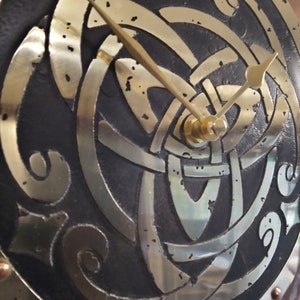 Viking Celtic Wall Clock, Copper and Brass, 12/300mm to 20/500mm - Etsy UK