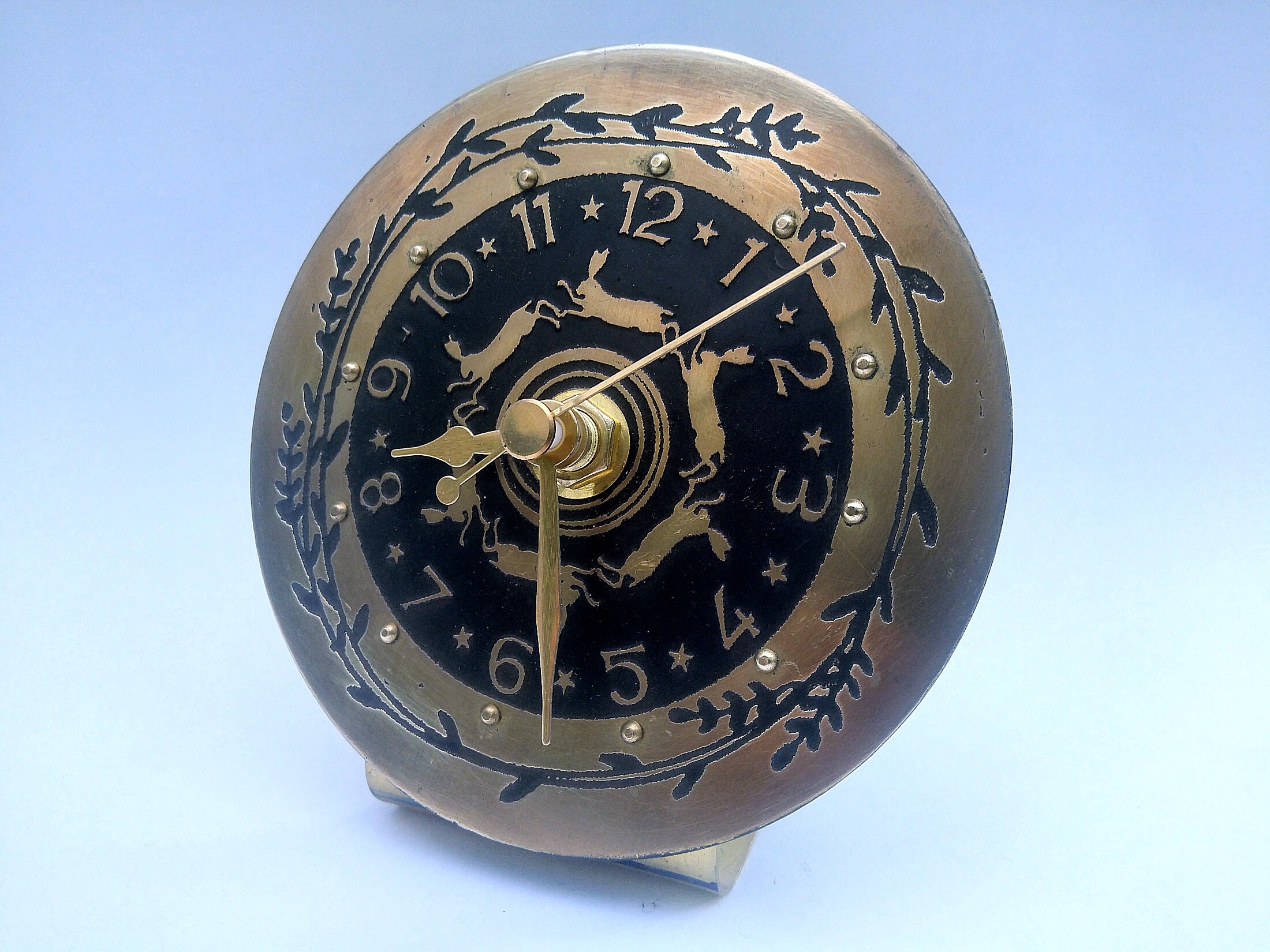 Celtic Desk Clockhareswillowmantlepagan200mm/8 | Etsy