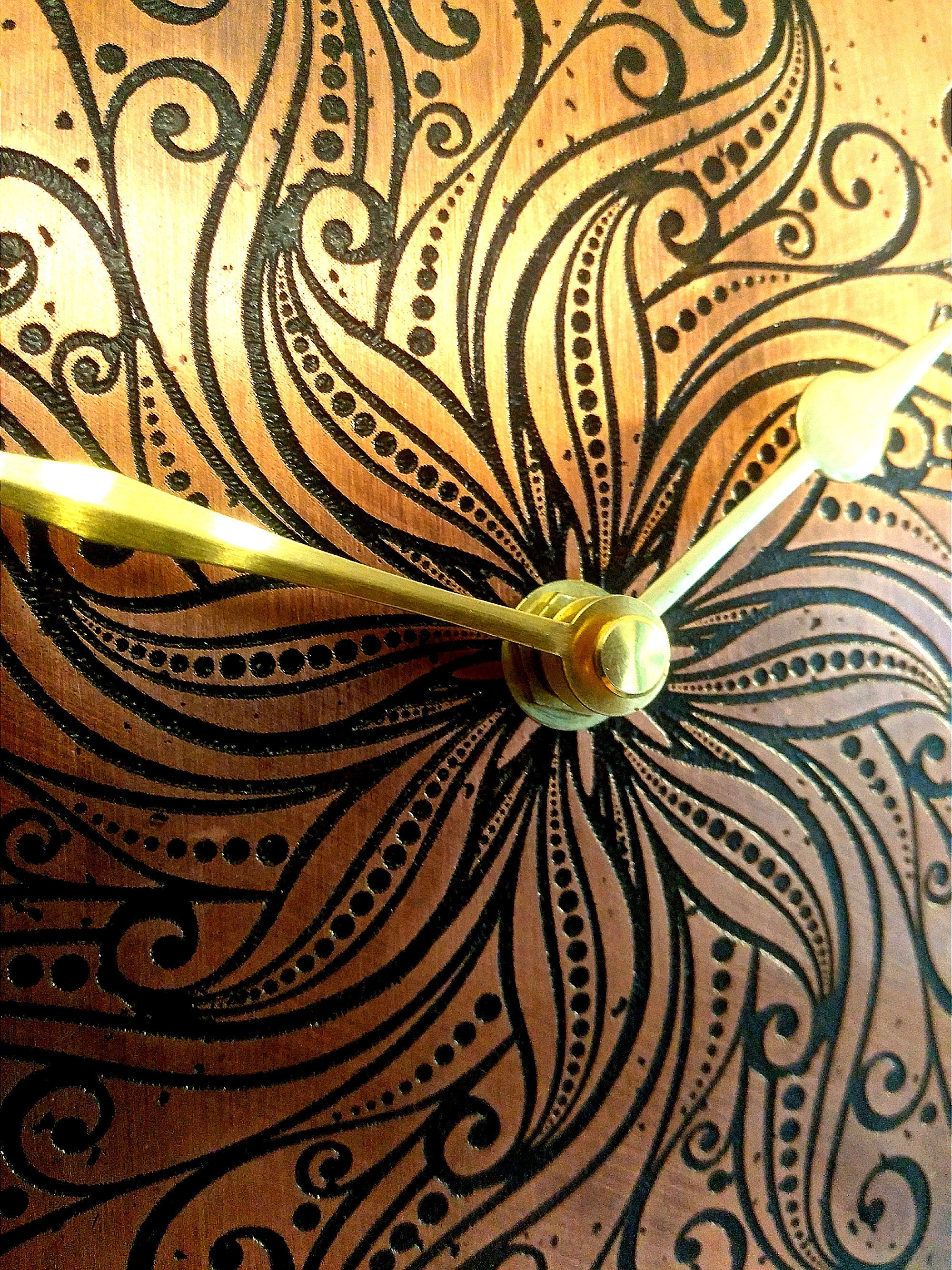 Mandala Art Clock 200mm/8 Mandala Wall Clock Mandala | Etsy