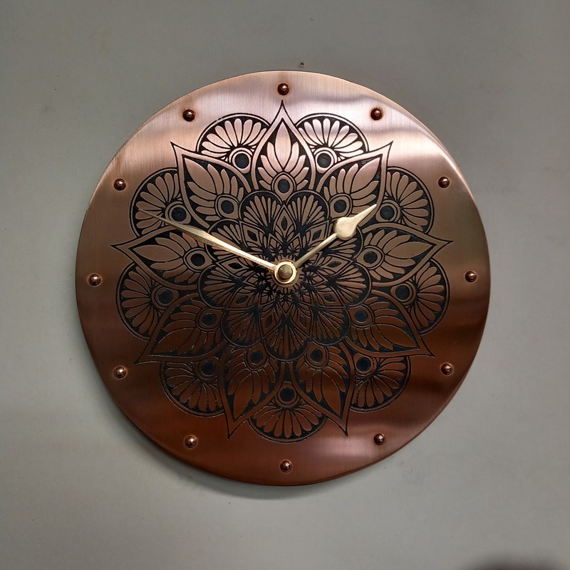 Mandala Clock - Etsy