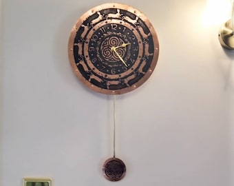 Copper Clock Pendulum - Etsy