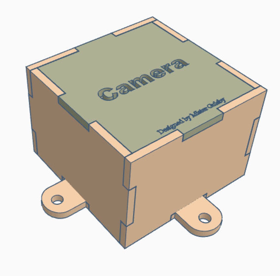 Lightburn Camera Mounting Box for Laser Engraver for Fisheye or Other ...