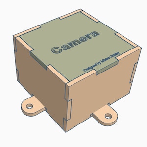 Lightburn Camera Mounting Box for Laser Engraver for Fisheye or Other ...