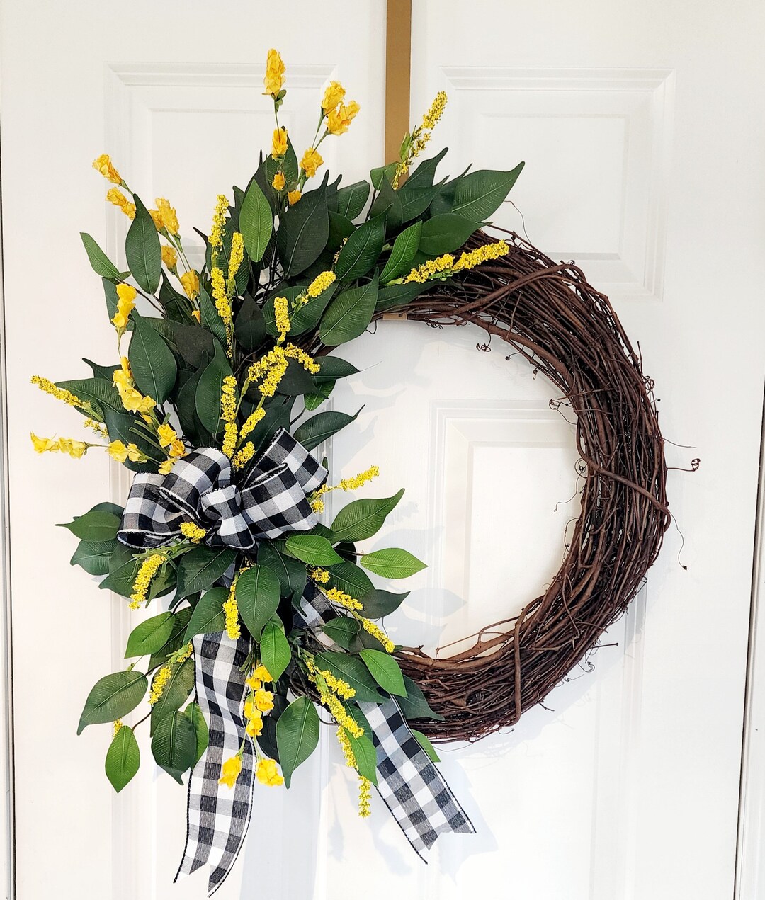 Sunflower Wreath,front Door Decor,front Door Wreaths,wreaths for Front ...