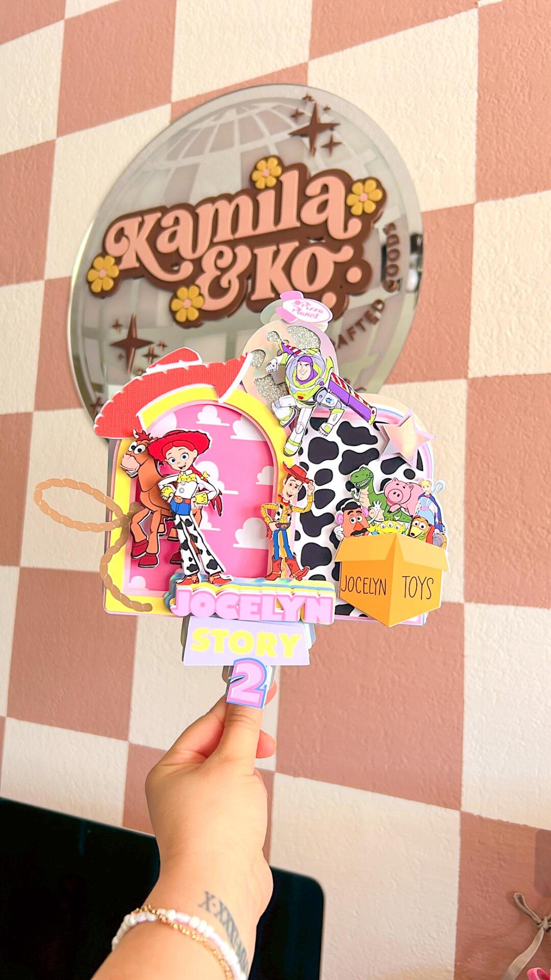 Toy Story Inspired 3D Cake Topper, Jesse Topper, Girl Topper - Etsy