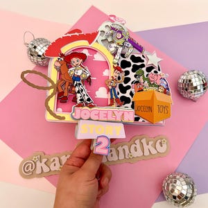Toy Story Inspired 3D Cake Topper, Jesse Topper, Girl Topper - Etsy