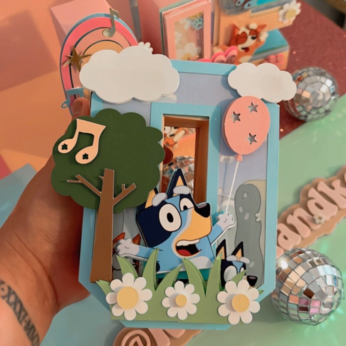 Bluey 3D Letters Set - Etsy