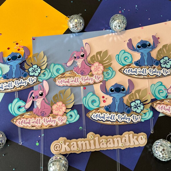 Stitch Angel Babyshower - Etsy