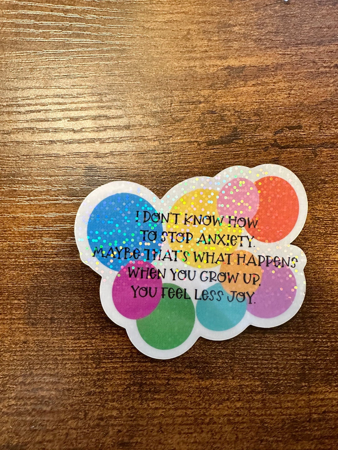 INSIDE OUT 2 Less Joy Sticker Waterproof/holographic - Etsy