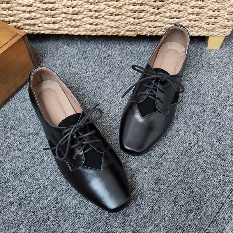 Square Toe Shoes - Etsy