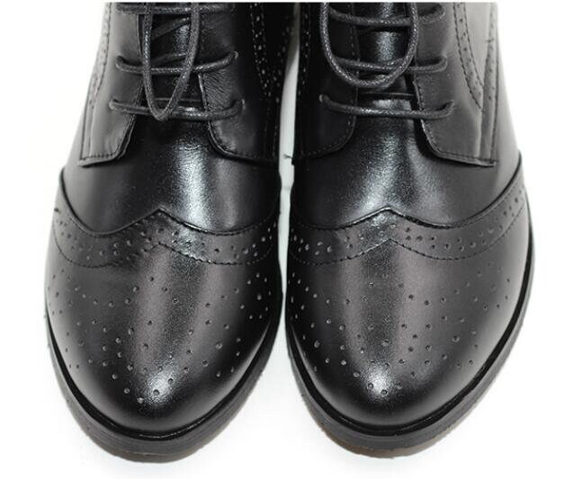 Handmade Genuine Leather Short Boots for Womenblack Flat | Etsy Canada