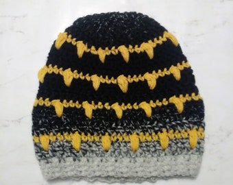 Yellow and Black Hat | Etsy