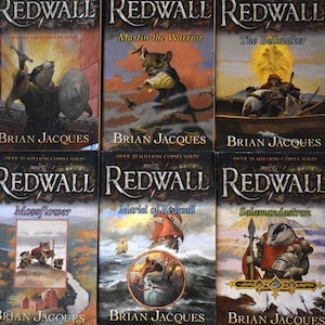 Brian Jacques Books ~ Redwall Series ~ Paperback & Hardback - Etsy