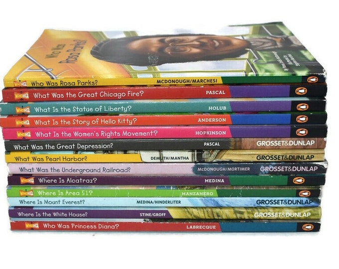 What is ~ What Was ~ Where is ~ Who is ~ Who Was Series ~ Bargain Book ...