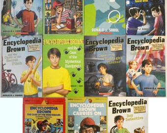 Encyclopedia Brown Assortment-donald J. Sobol-hardback/paperback-previously Owned - Etsy
