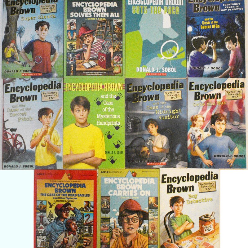 Encyclopedia Brown - Etsy